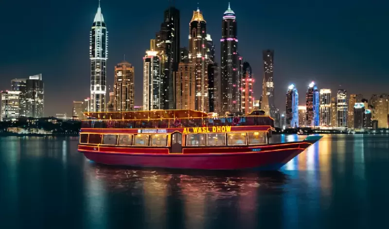 Dubai Creek Dhow Cruise | Magical Evening on the Water